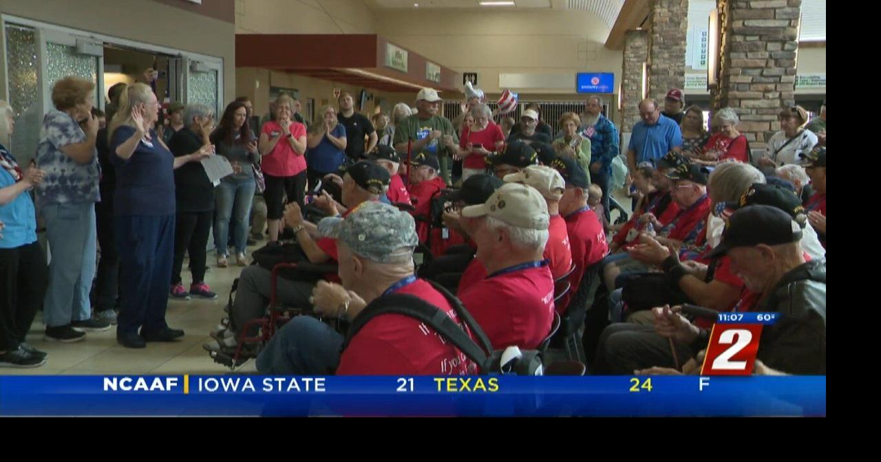 Honor Flight Nevada Group Welcomed Home | Local News | 2news.com