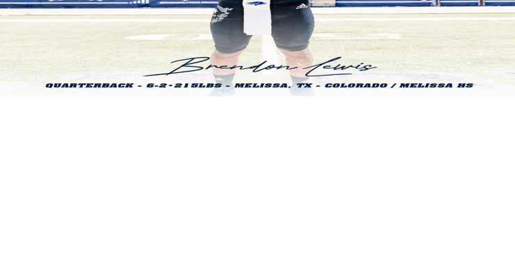 Nevada signs Colorado QB Brendon Lewis | Sports | 2news.com