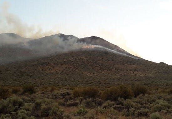 Crews to Fully Contain Multiple Lightning-Sparked Fires North Of Reno ...