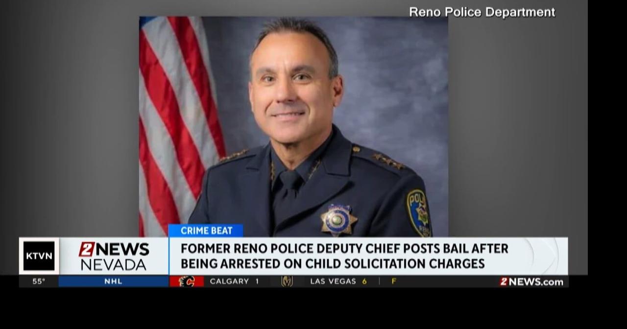 Former Reno Police deputy chief Thomas Robinson, out on bail | Videos ...