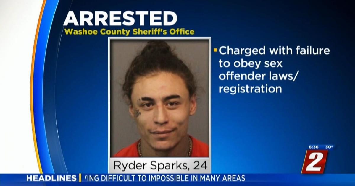Washoe County Deputies Arrest Sex Offender Out Of Compliance News