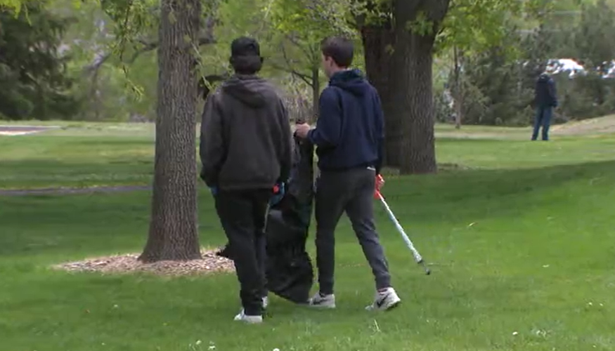 Sierra Junior Tennis Association and KTMB Clean Up Local Park | News ...