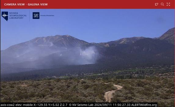 Davis Fire crews to patrol containment lines; 5,824-acres, 92% ...