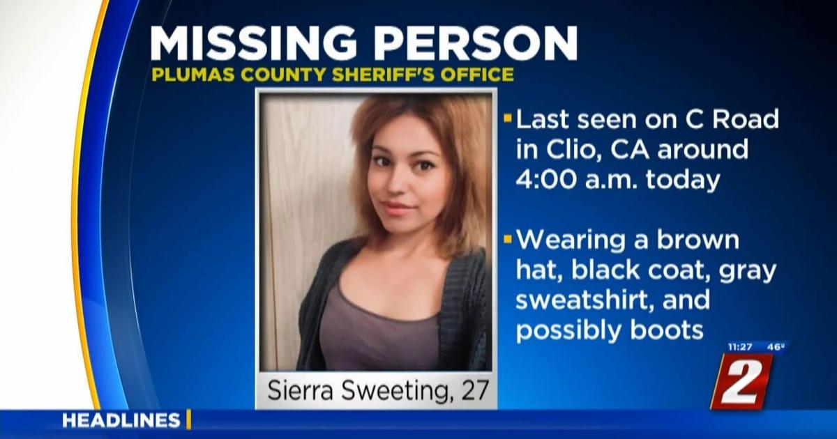 Missing Woman From Plumas County News