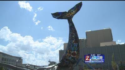 Space Whale Construction in Downtown Reno Nearly Complete | | 2news.com
