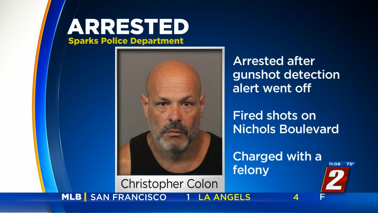 Gunshot Detection Tech Assists Sparks Police with Arrest | News | 2news.com