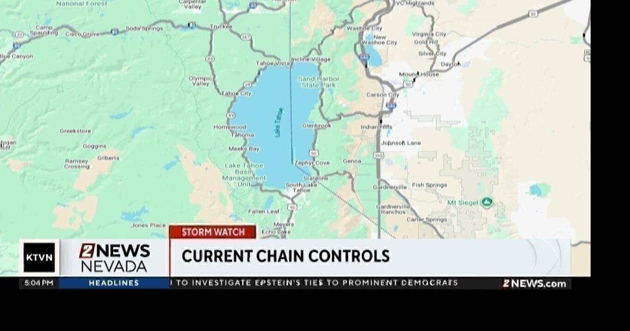 Chain controls lifted on I-80 over Donner | Videos | 2news.com