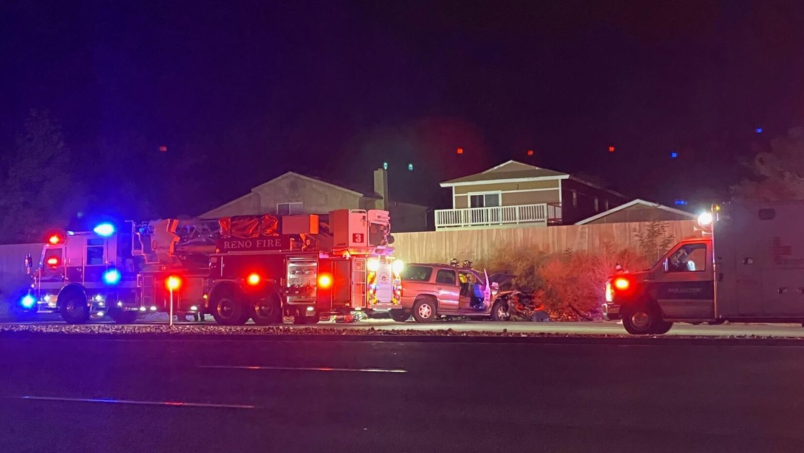 One Hospitalized After Two Car Crash In South Reno Local News
