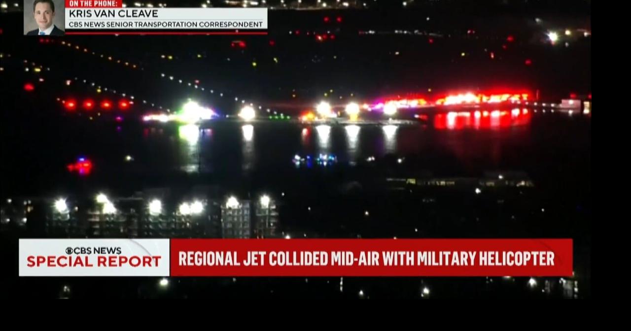 CBS News Special Report: Mid-air collision in Washington D.C ...