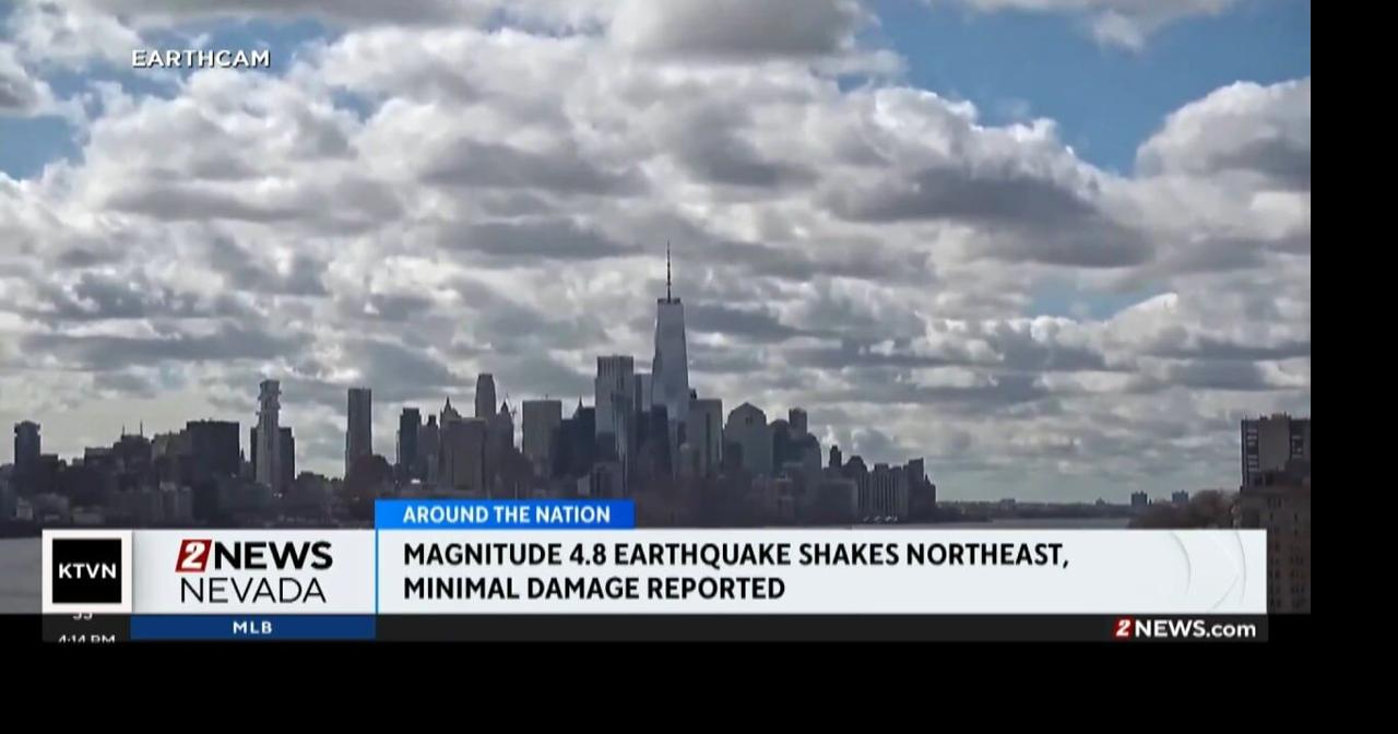 Magnitude 4.8 Earthquake Hits Northeast US | News | 2news.com