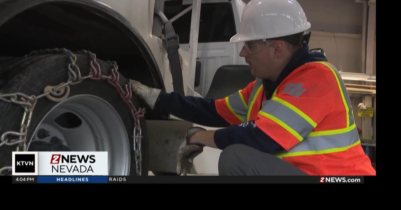 Remembering how to put on snow chains as winter weather arrives | Local ...