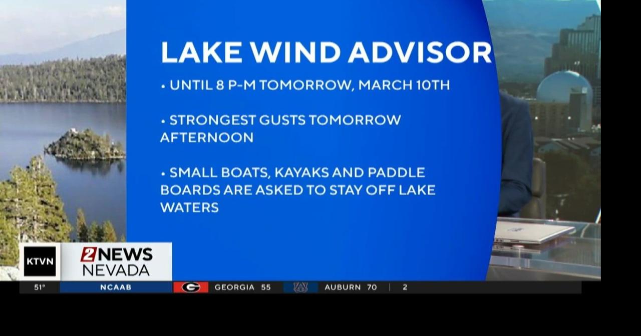Lake Wind Advisory in Effect | News | 2news.com