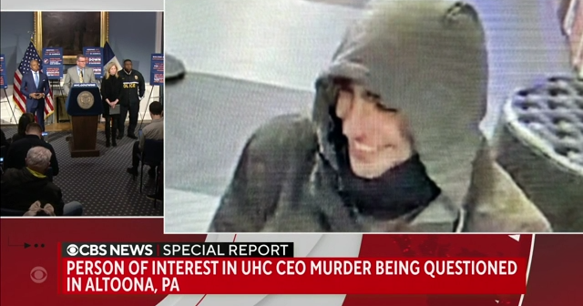 Person of interest in UHC CEO killing being questioned in Pennsylvania ...