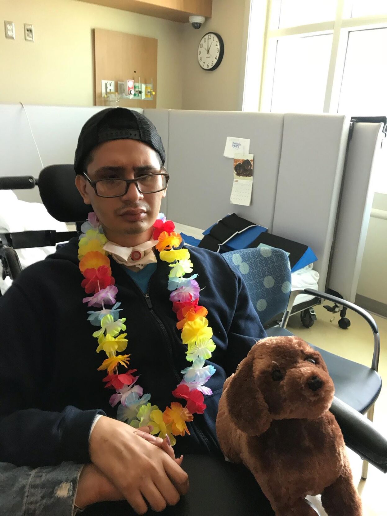 Family Says Aaron Salazar Now Using Walker One Year After Train ...