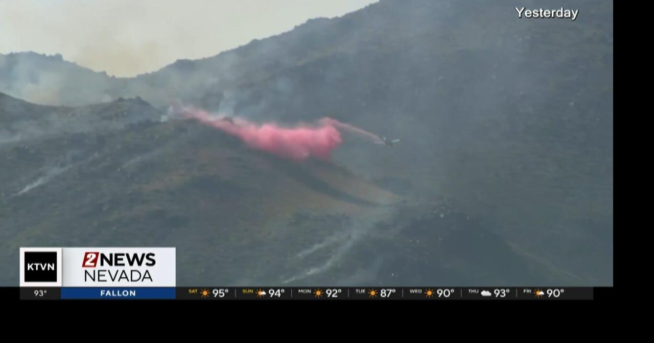 Forward progress stopped on Peterson Fire burning in Cold Springs ...