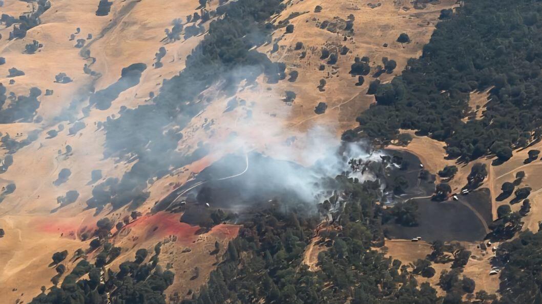 Forward progress stopped on fire in El Dorado County, fire 10% ...
