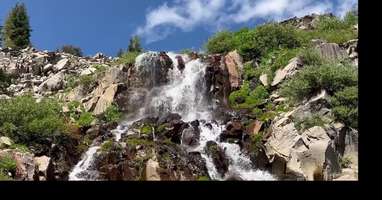 Galena / Mt. Rose Waterfalls Flowing Fast in the Sierra Nevada ...