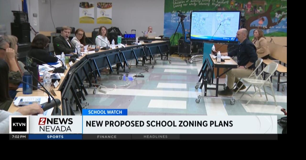 Washoe County School District's Zoning Advisory Committee meets to discuss enrollment zones ...