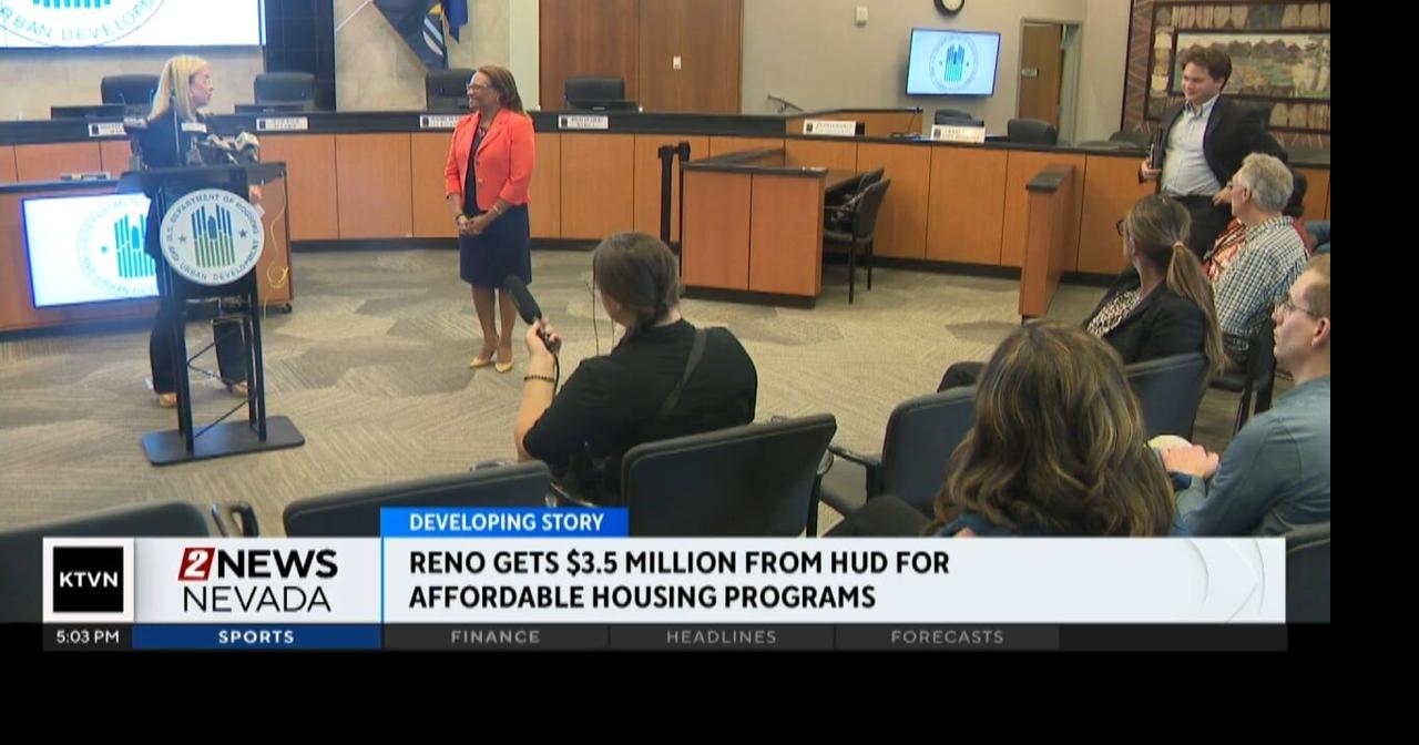 Reno gets $3.5 Million from HUD for Affordable Housing Programs | Local ...