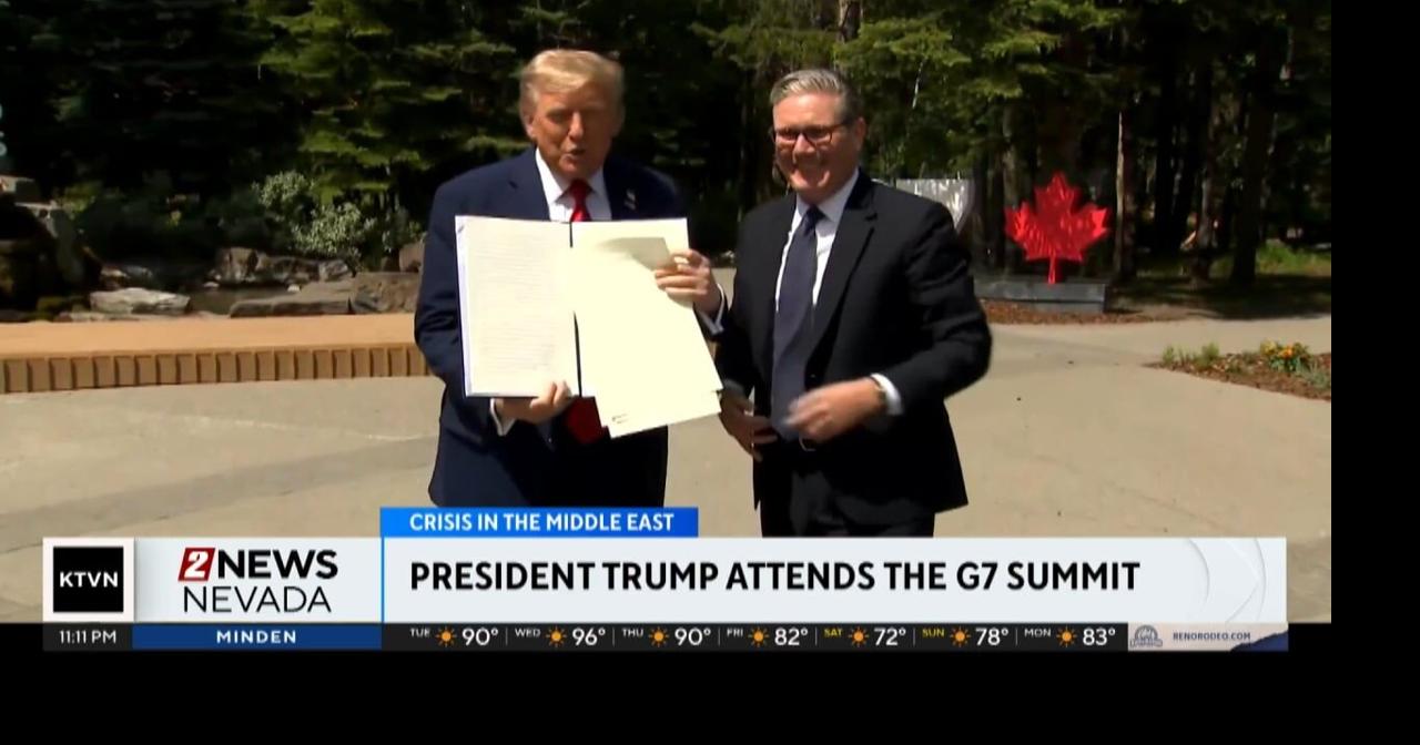 President Trump attends G7 Summit | National News | 2news.com