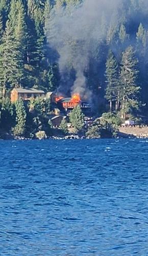 Crews Contain Structure Fire, Wildland Fire Near Donner Pass Road ...