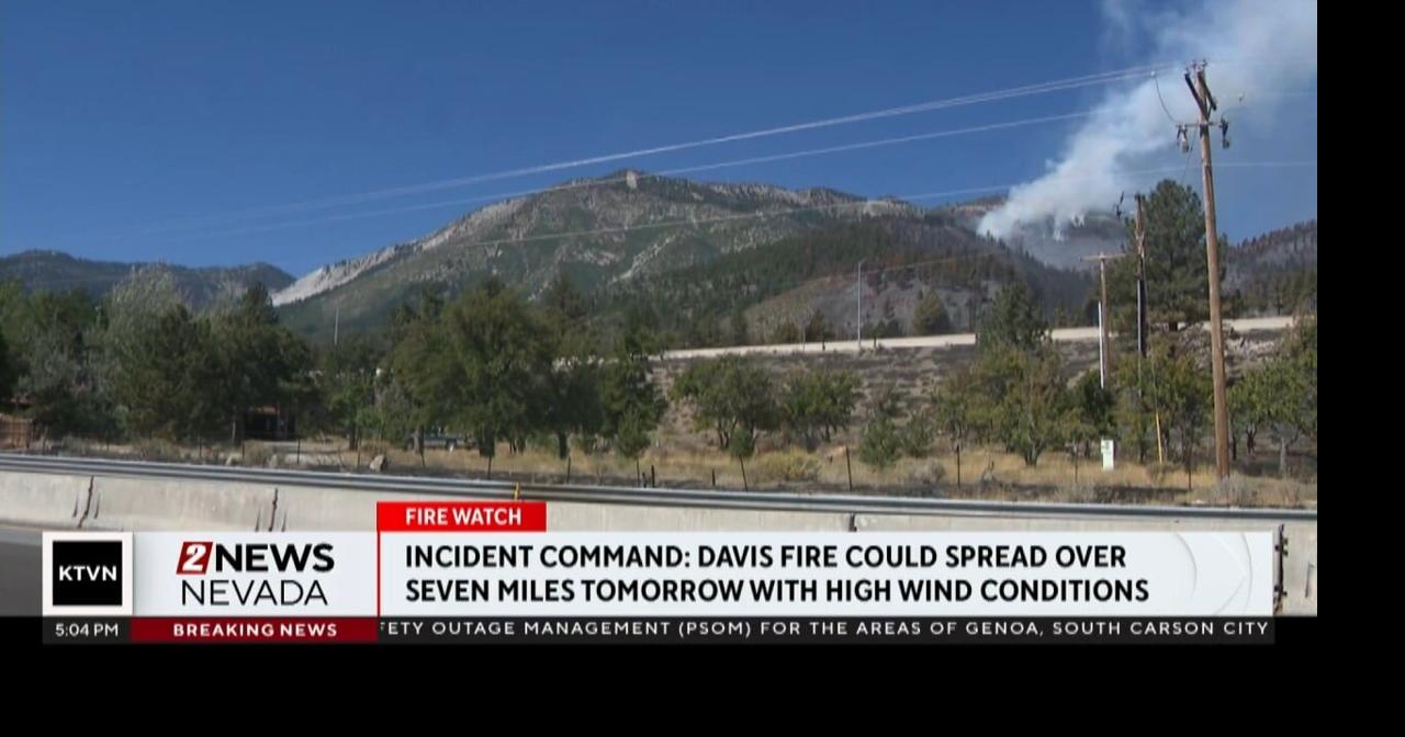 9/10 5:00 p.m. Update: Davis Fire | Videos | 2news.com