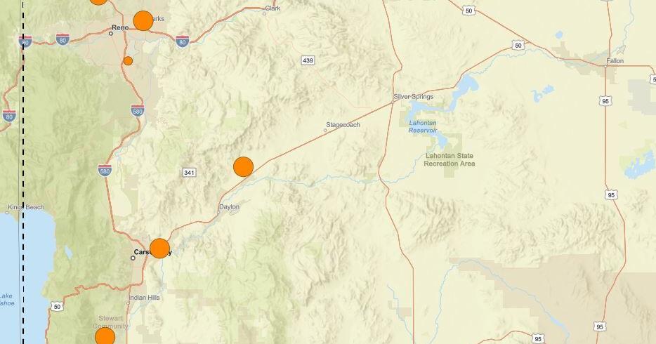 NV Energy reports more than 500 without power across northern Nevada ...