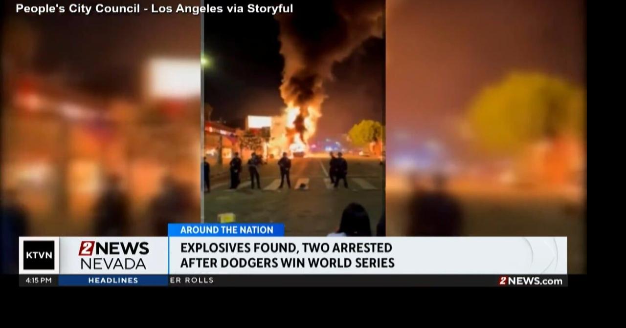 Los Angeles sees city bus burned, store thefts and rowdy crowds after ...