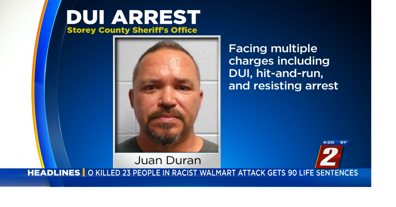 Storey County DUI Arrest | News | 2news.com