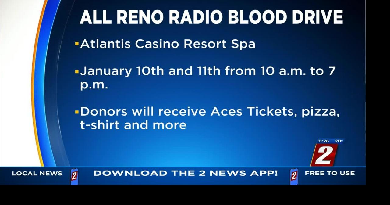 All Reno Radio Blood Drive | News | 2news.com