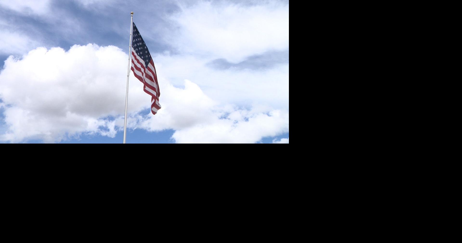 Dedication ceremony held for American flag in Smith Valley, part of ...