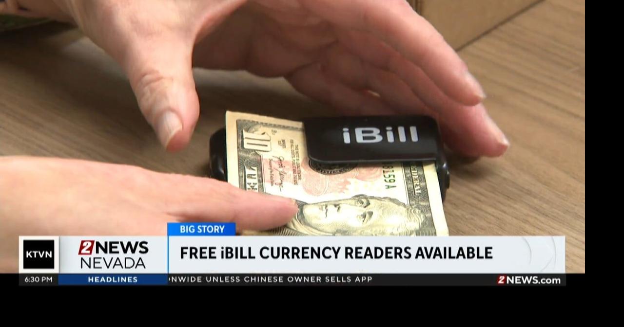 Nevada is Giving Out Free iBill Currency Readers for Visually Impaired ...