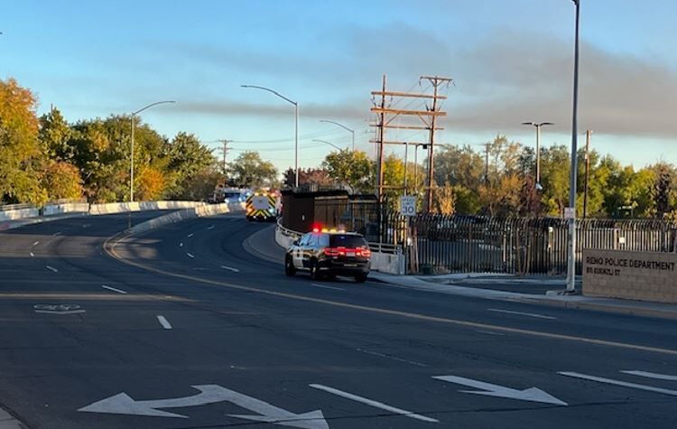 Homeless encampment fire closes portion of Sutro Street Bridge | Local ...