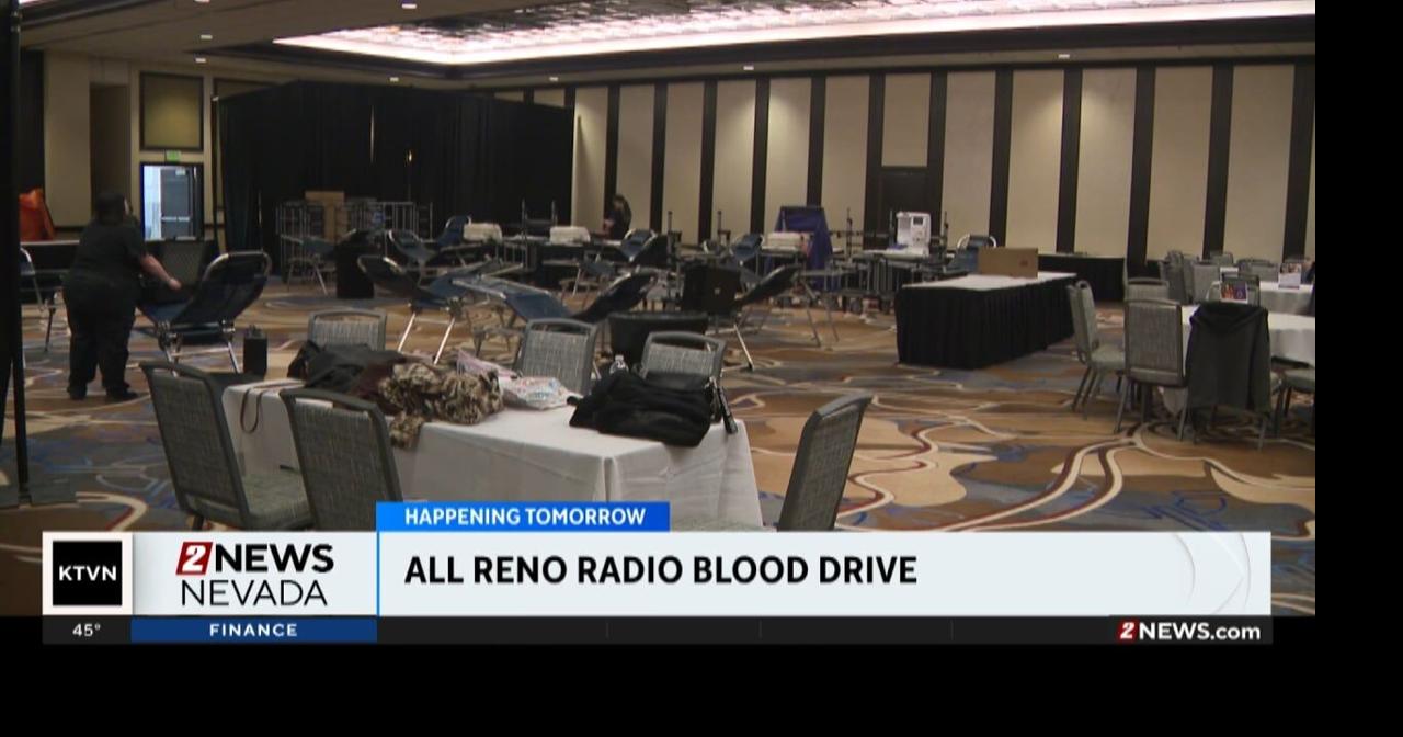 All Reno Radio Blood Drive this week | Local News | 2news.com