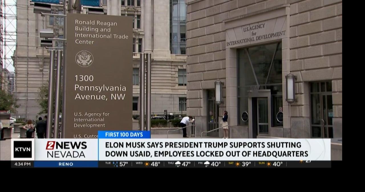 USAID headquarters in Washington blocked after Musk says Trump agrees ...