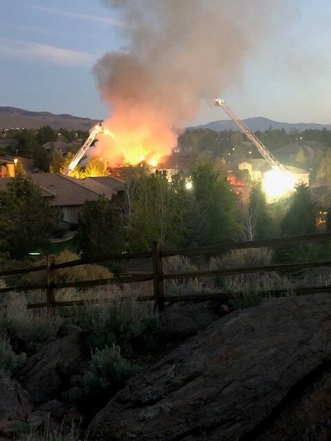 One person dead after house fire destroys south Reno home | Local News ...