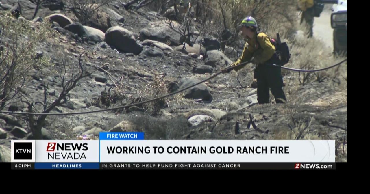 Firefighters working to contain Gold Ranch Fire, residents feeling the ...
