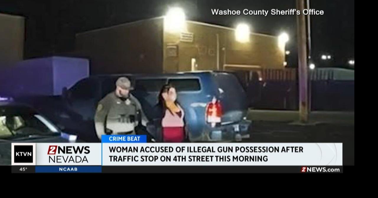 Washoe County deputies arrested a woman after a traffic stop in Reno ...