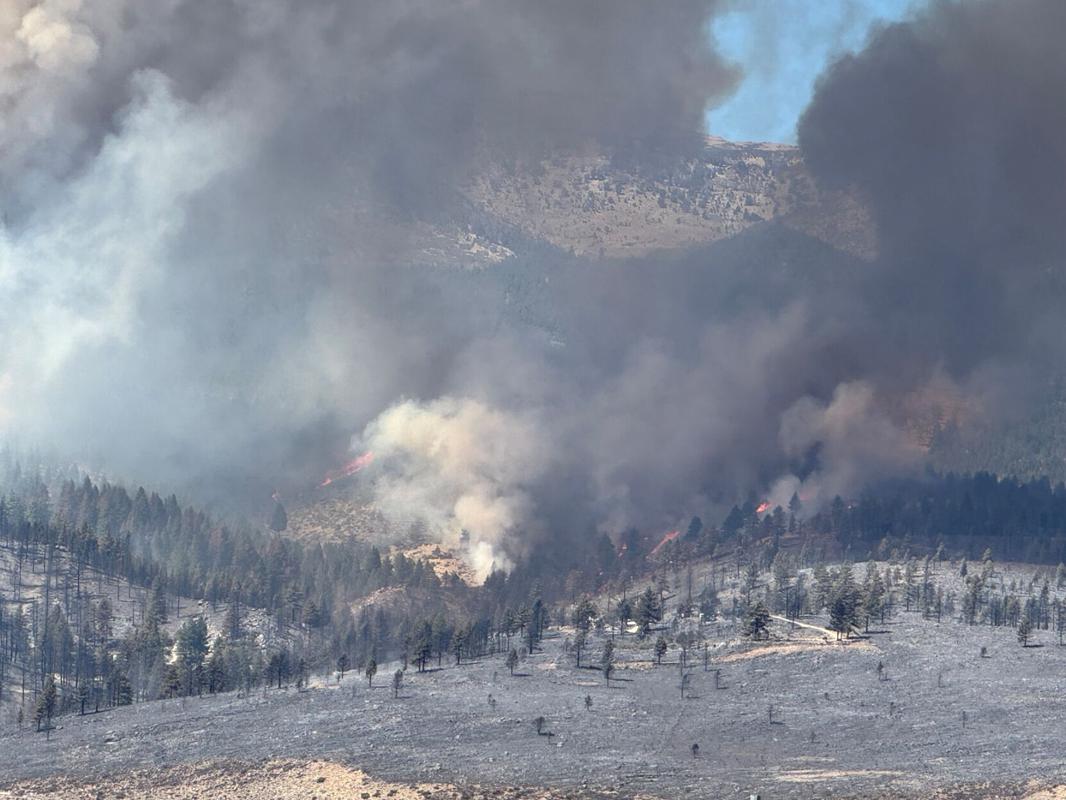 Davis Fire crews to patrol containment lines; 5,824-acres, 92% ...