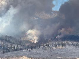 Davis Fire crews to patrol containment lines; 5,824-acres, 92% ...
