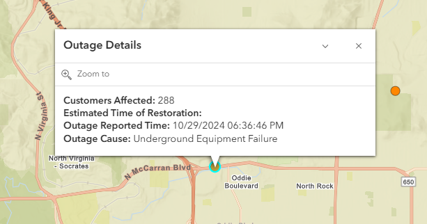 Equipment failure causes temporary power outage in Reno | Fire Watch ...