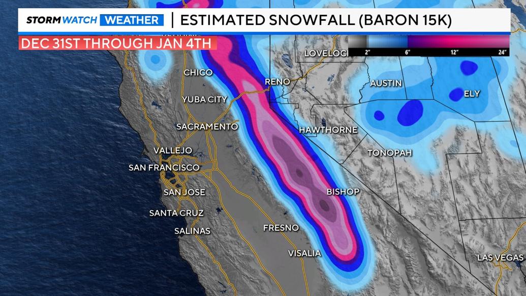 A series of storms to start the new year | Storm Watch Weather | 2news.com