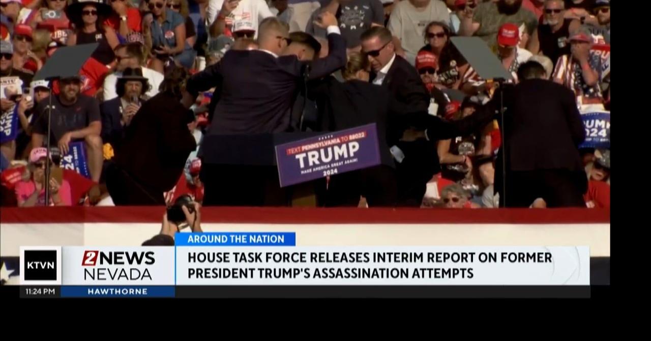 House task force releases interim report on former President Trump ...