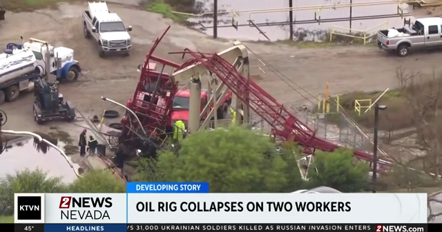 Oil Rig Collapses in California | Videos | 2news.com