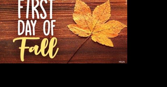 first day in fall