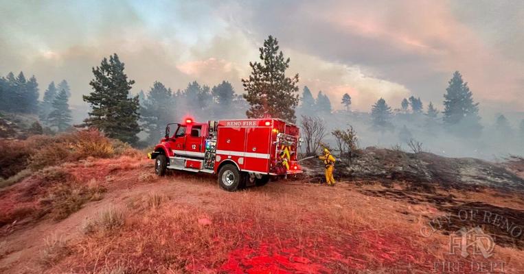 Gold Ranch Fire in Verdi reaches full containment | Fire Watch | 2news.com