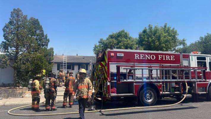 Reno fire destroys home on Beldon Way, two cats still missing | Local ...
