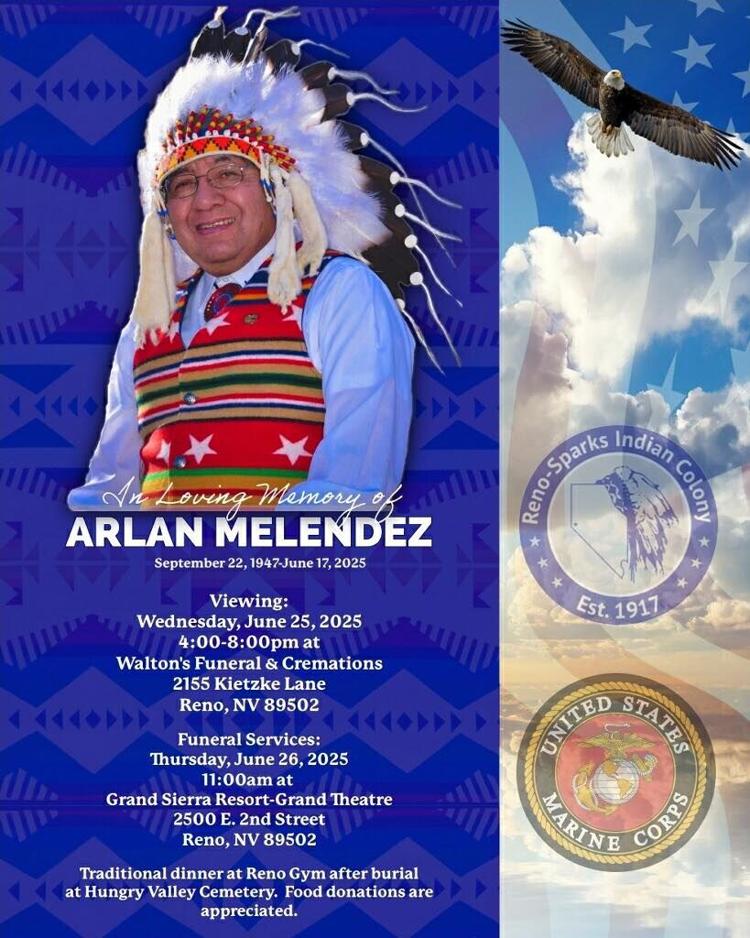 Community gathers to remember Reno-Sparks Tribal Chairman Arlan ...
