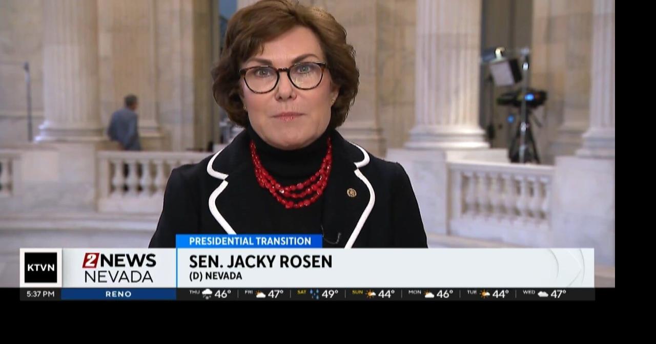 Nevada Senator Jacky Rosen weighs in on Trump cabinet nominees | Local ...