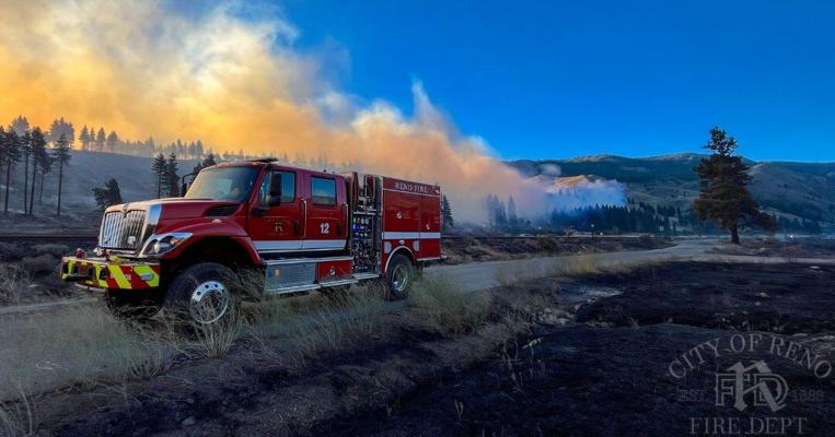 Gold Ranch Fire in Verdi reaches full containment | Fire Watch | 2news.com